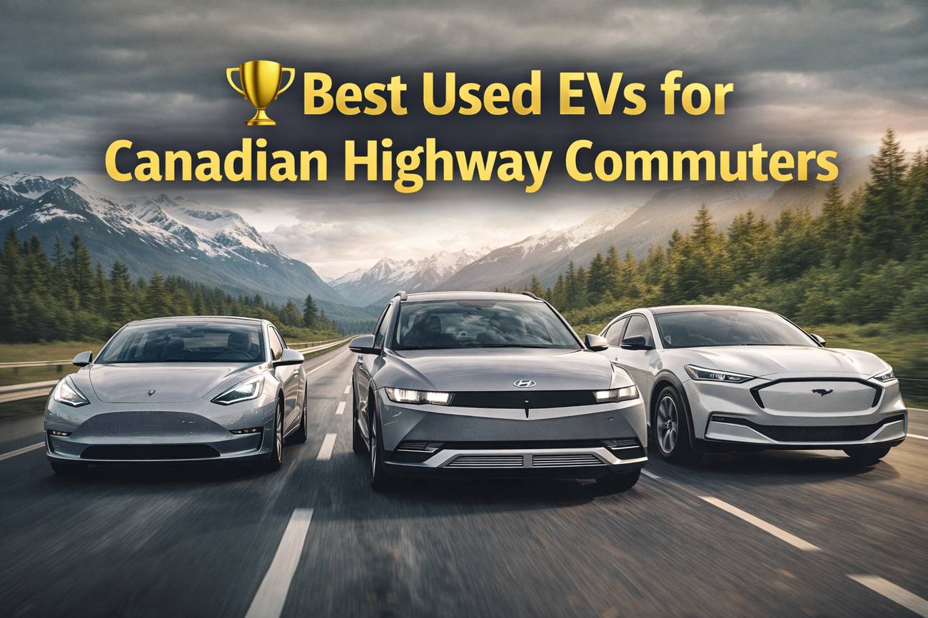 🏆 Best Used EVs for Canadian Highway Commuters | UsedElectricCars.ca